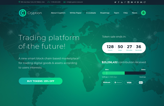 Cryption Landing (Demo) – Maverick SGPS